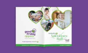Woolworths Charity Ball Program - Hazey Designs